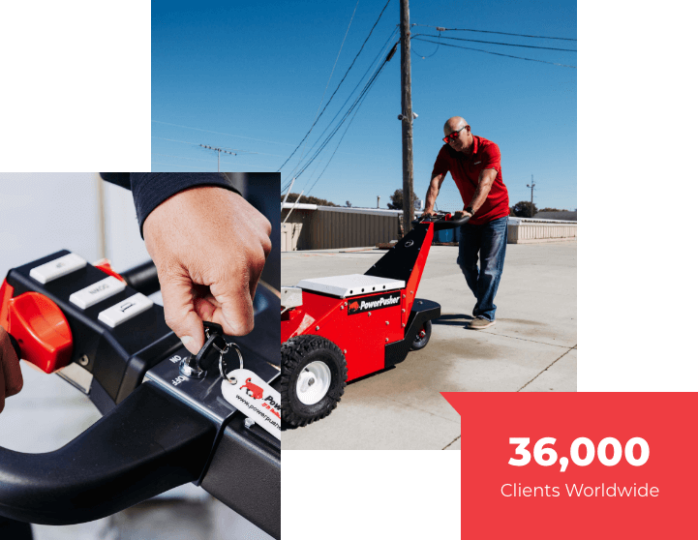 Battery-Powered Material Handling Tuggers & Pushers